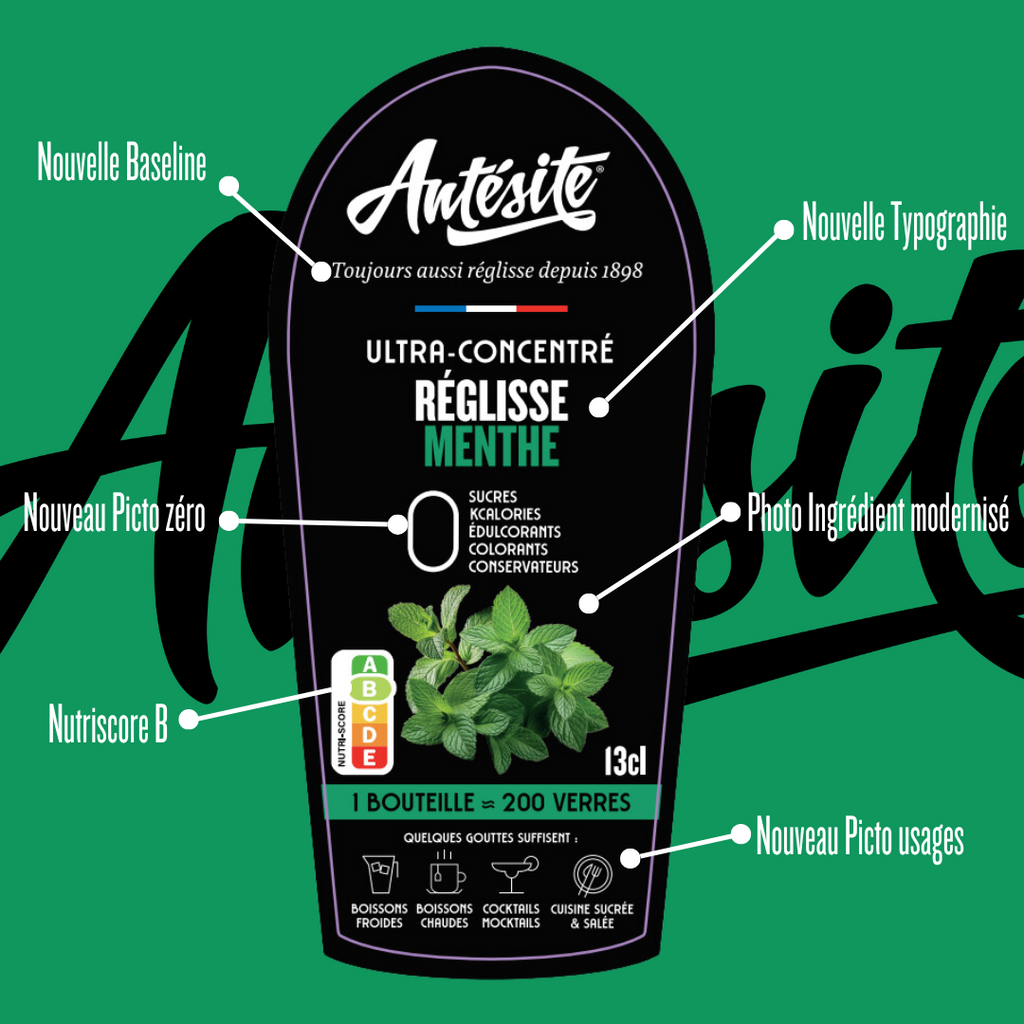 La nouvelle étiquette Antésite est arrivée